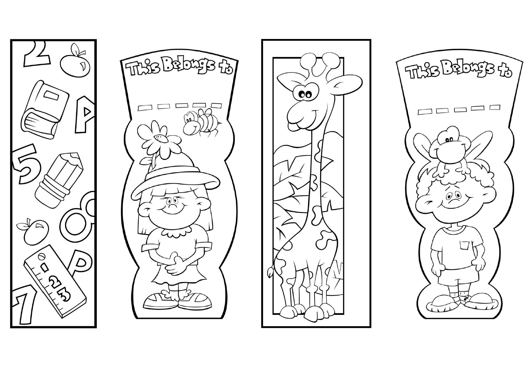 Les outils pour l’élève-Les marque-pages - laclassebleue, site de ...