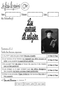 Cycle 3-Histoire-Les évaluations - laclassebleue, site de partage de ...