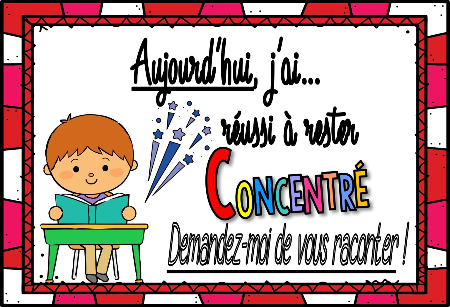 La gestion du comportement-Les billets positifs (Version 2019 ...