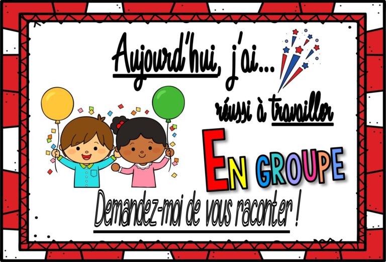 La gestion du comportement-Les billets positifs (Version 2019 ...