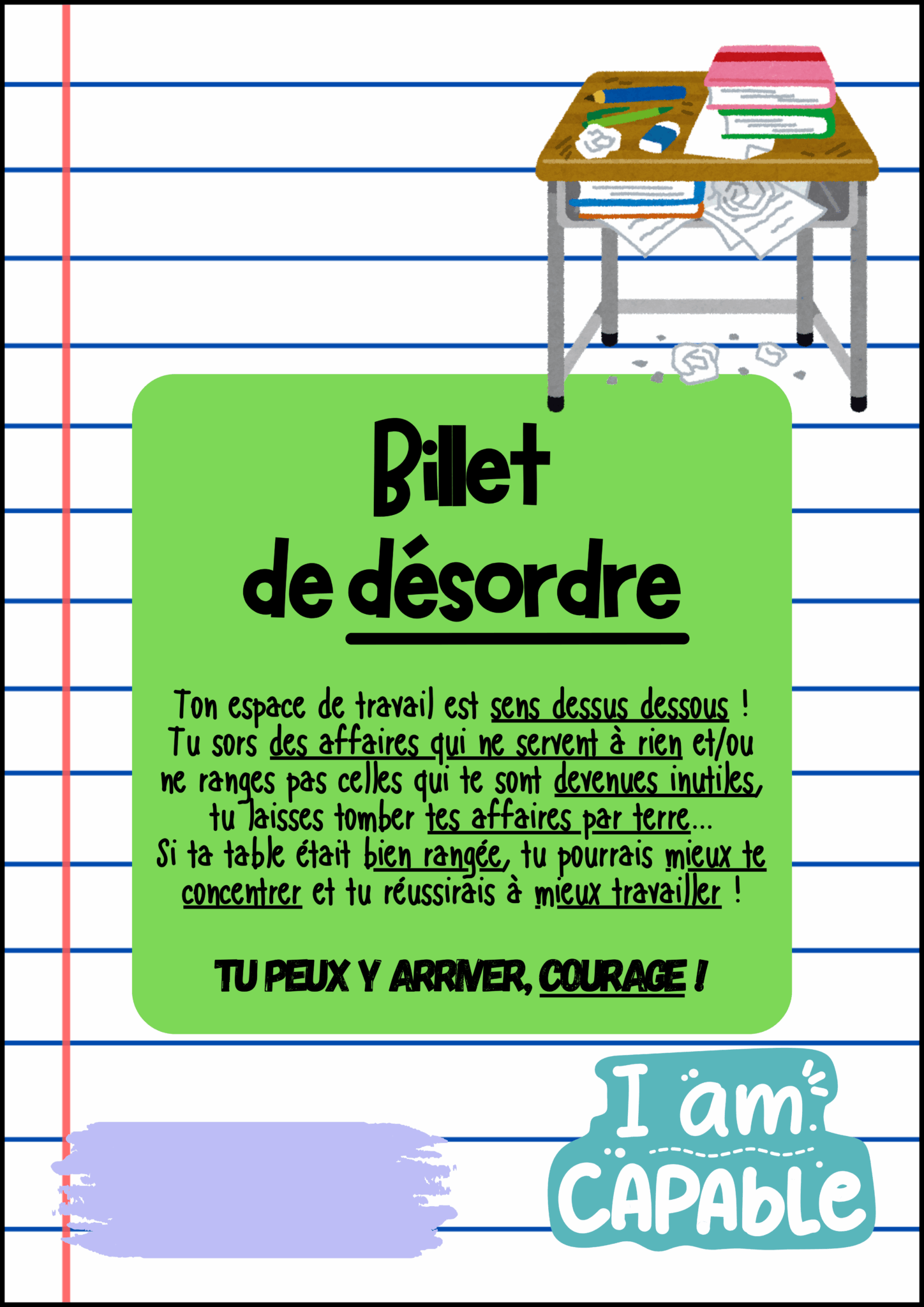 La gestion du comportement-Les billets de comportement (Version 2025 ...